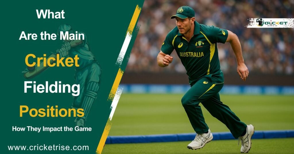 What Are the Main Cricket Fielding Positions & Why Do They Matter So ...